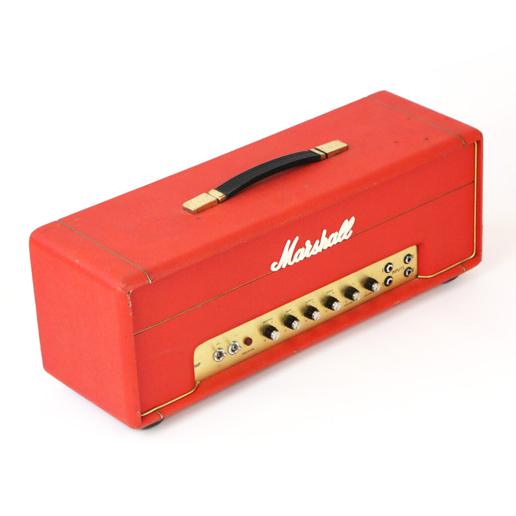 1970 Marshall Model 1986 JMP 50w Small Box Aluminum Panel Amplifier ...